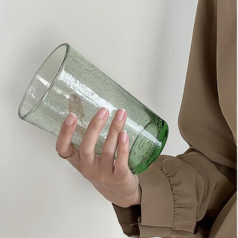 Original-Green-Glass-Water-Cup-Medieval-Hand-Blown-Fruit-Juice-Cup-Cold ...
