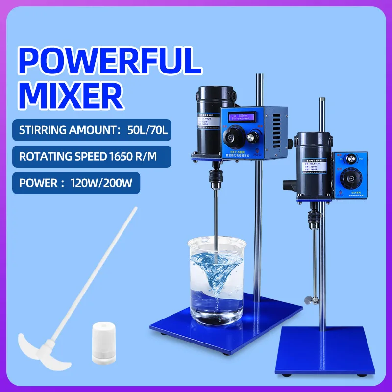 Dxy 1650r/m Digital Display Strong Electric Mixer 50l/70l Laboratory ...