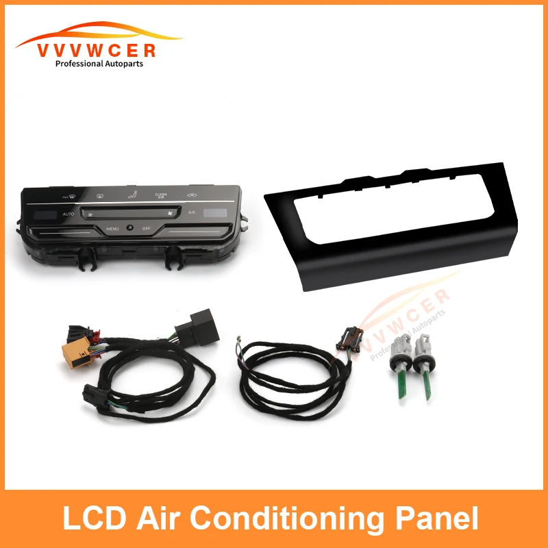 LCD Air Conditioner Switch Panel Front Heating Seat Climatronic Air ...