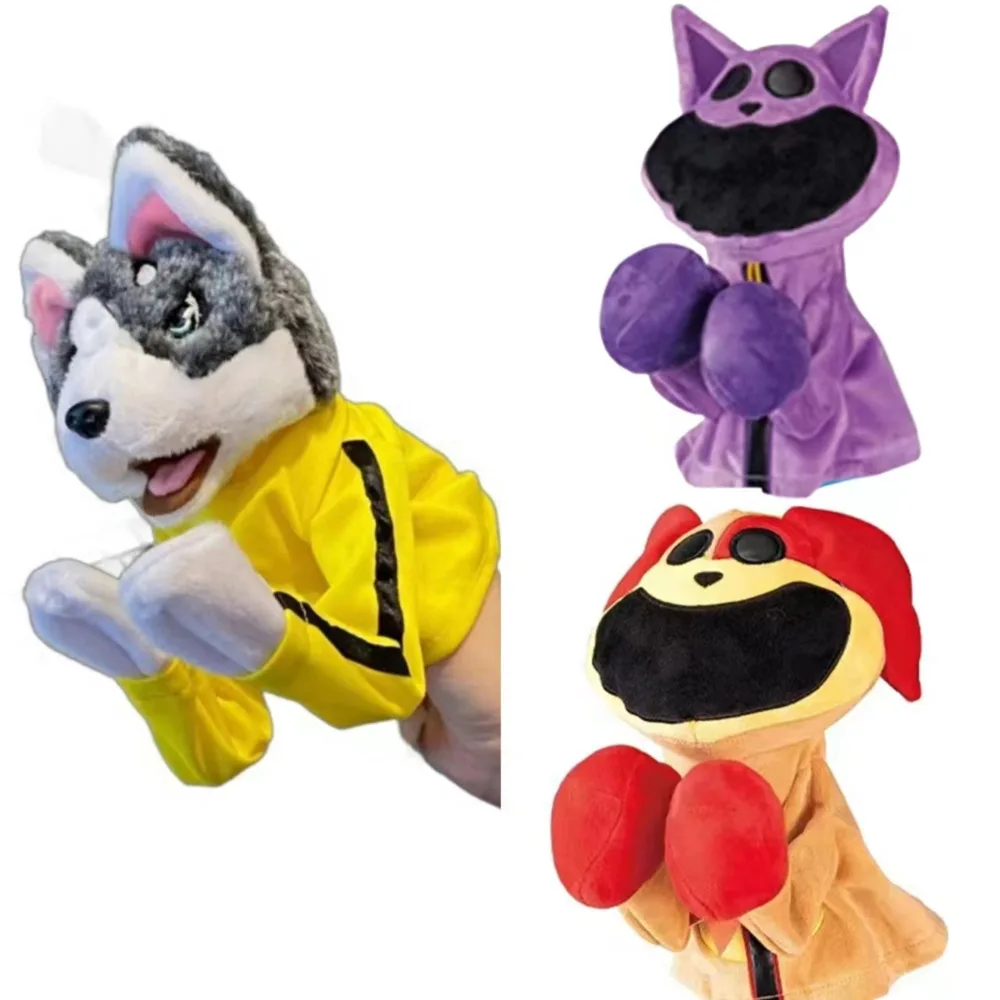 Hand-Puppet-Dog-Puppet-Cat-Puppet-Kung-Fu-Puppet-Husky-Boxing-Battle ...