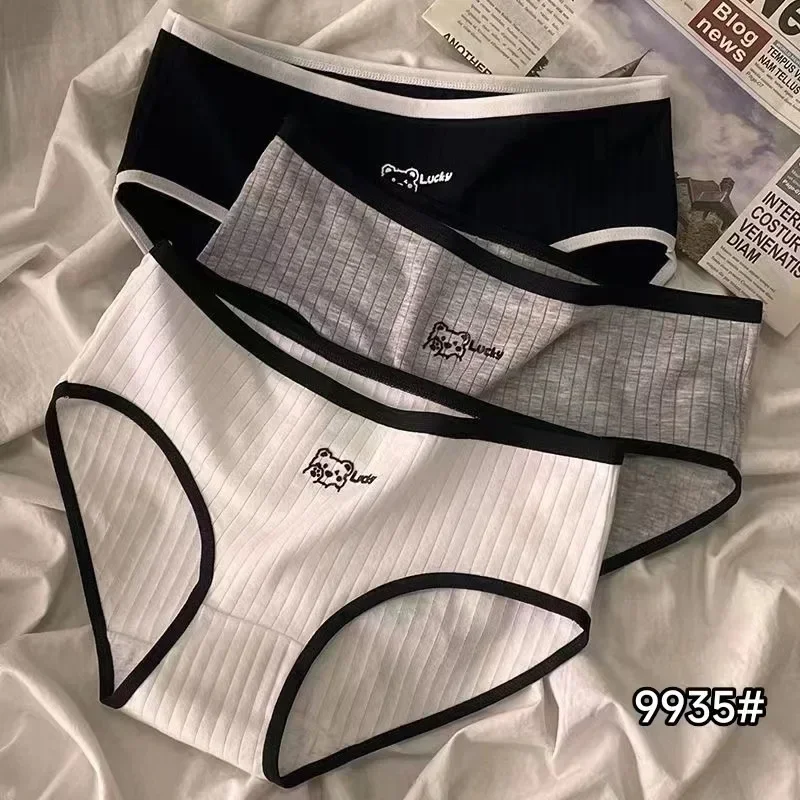 Ropa-interior-de-algod-n-de-oso-para-mujer-calzoncillos-transpirables ...