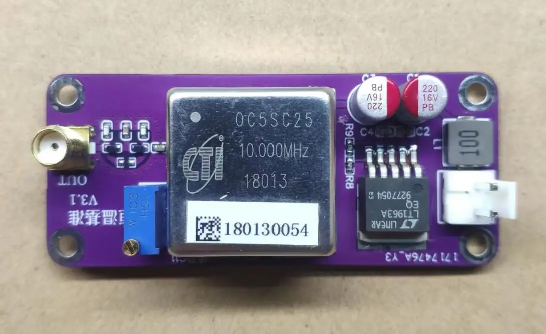 10MHz-OCXO-GPS-Clock-Square-Wave-Audio-Equipment-Clock-Frequency ...