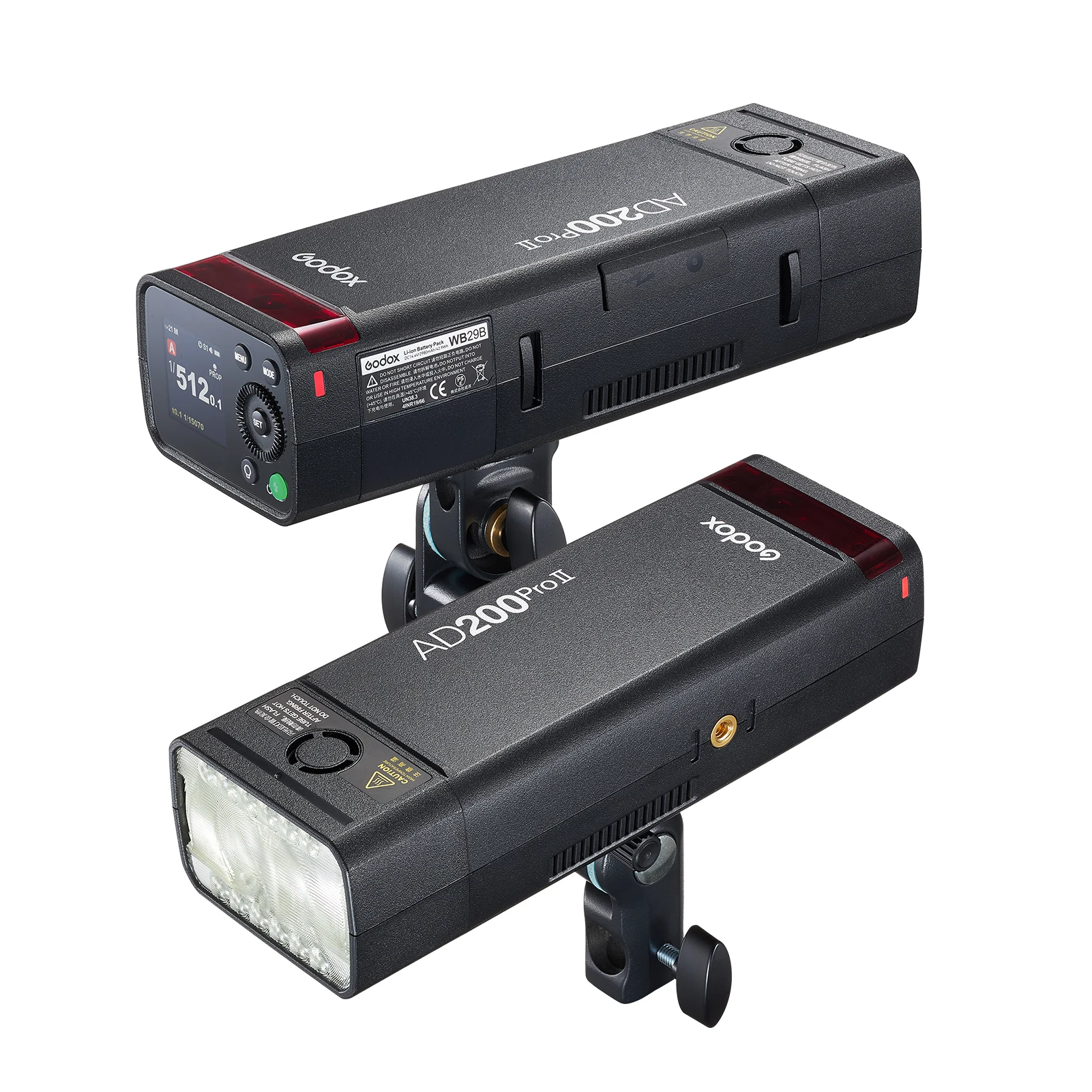 Godox-AD200Pro-II-Pocket-Flash-Light-200W-2-4G-Wireless-Speedlite-TTL ...