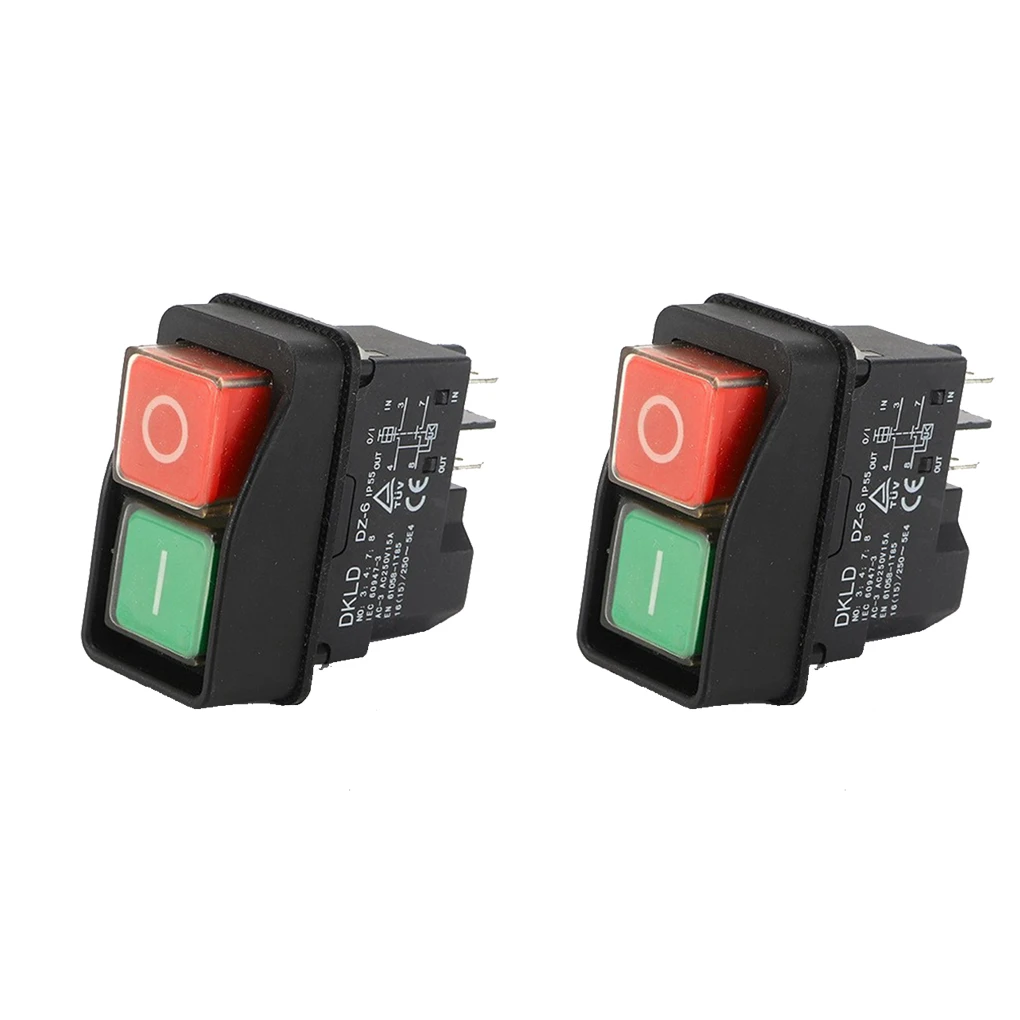 4-5-Leg-Push-Button-KJD17-Waterproof-Magnetic-Electromagnetic-switch ...