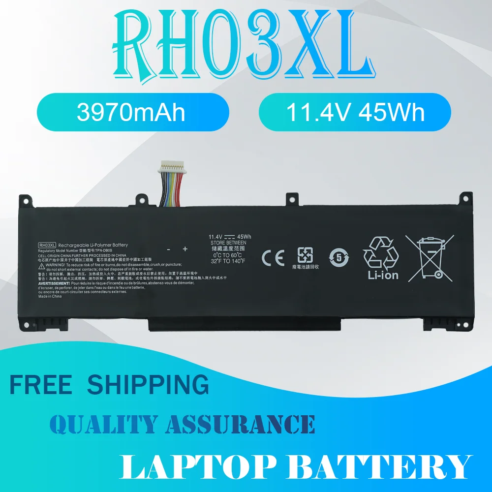RH03XL Laptop Battery For HP ProBook 430 440 445 450 630 640 650 G8 For ...