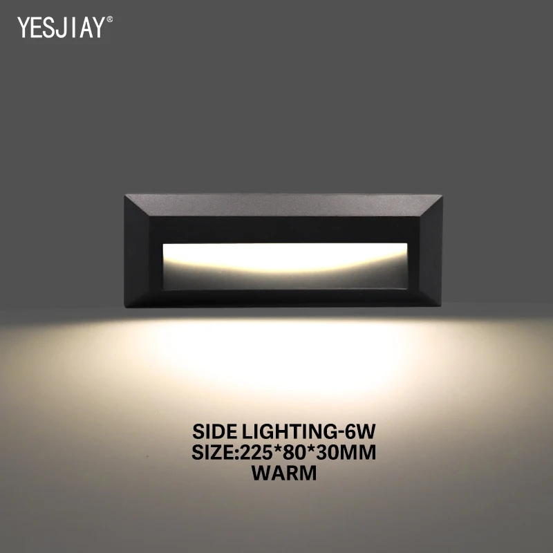 Led Wall Lamp 6W IP65 LED Stair Light Step Light Surface Wall Lamp ...