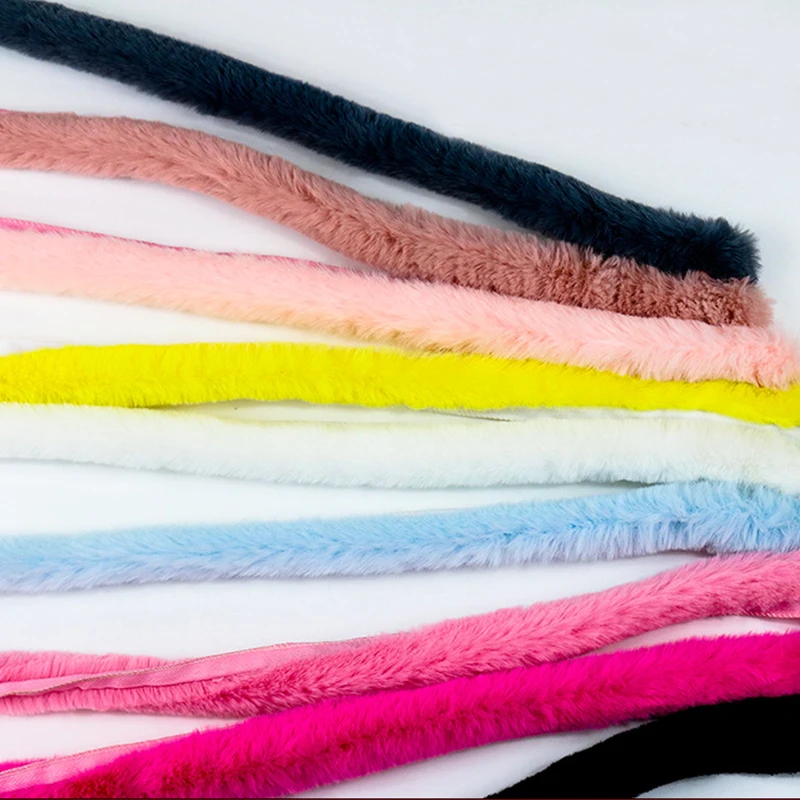 1M-20Colors-Solid-Fluffy-Tapes-Breathable-DIY-Crafts-Artificial-Fur ...