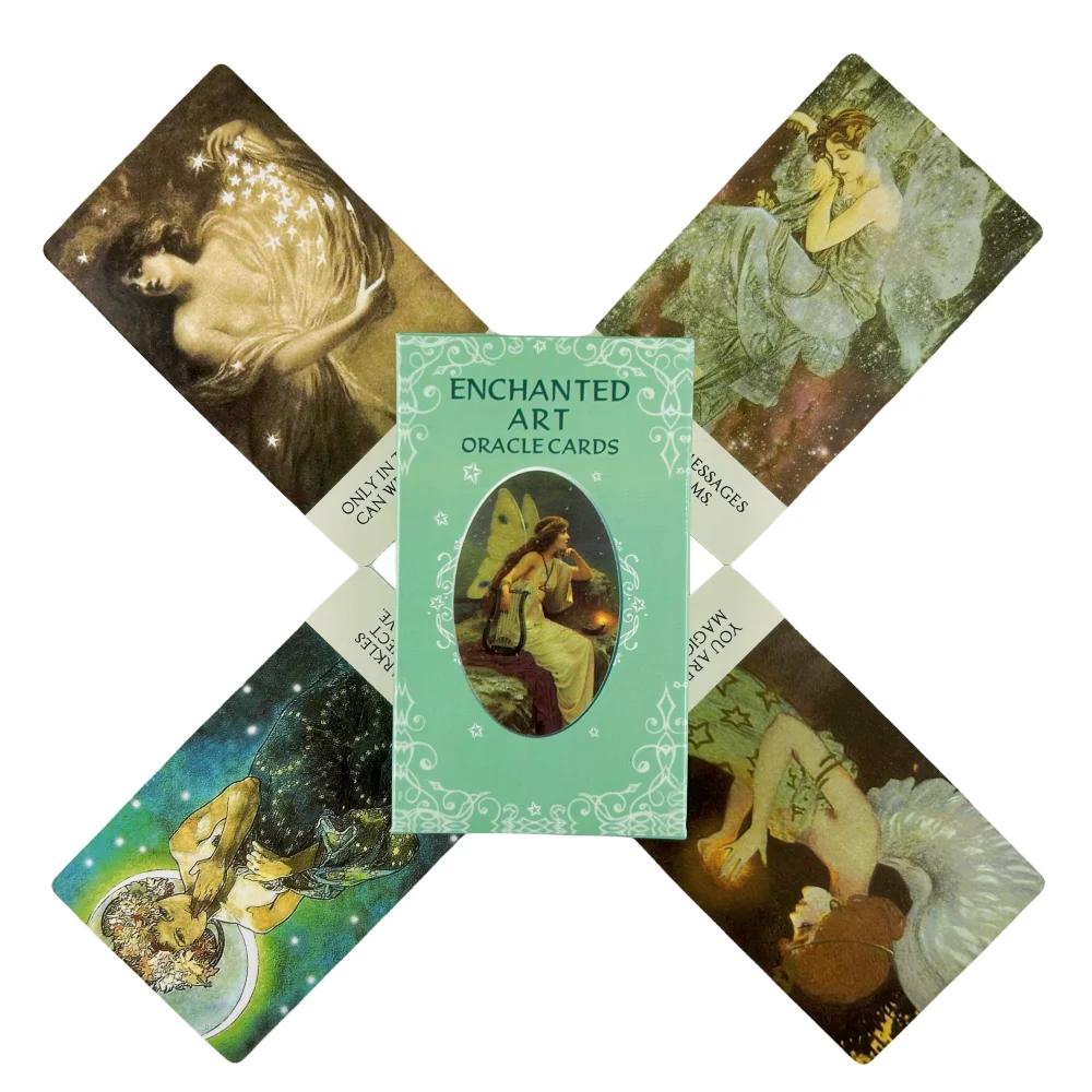 Enchanted-Art-Oracle-Cards-A-42-Deck-Tarot-English-Visions-Divination ...