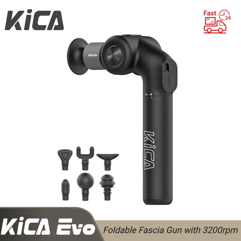 KiCA-Evo-Fascia-Gun-Portable-Muscle-Massage-Gun-15kg-3-Gear-3200rpm ...