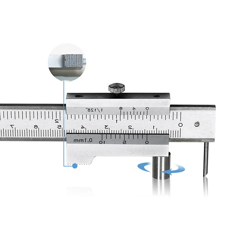 0-200mm-Marking-Vernier-Caliper-With-Carbide-Scriber-Stainless-Steel ...