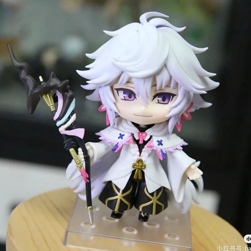 10cm Cute Fate Fgo Gsc Merlin Fategrand Order Action Figure Toys Doll ...
