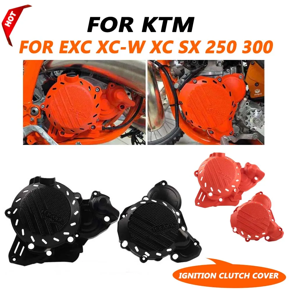 Motorcycle-Clutch-Protector-Ignition-Guard-Cover-For-KTM-XC-W-EXC-250 ...