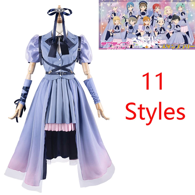 Anime-Lovelive-Liella-4th-Anniversary-Concert-SJ-Gorgeous-Lovely-Dress ...