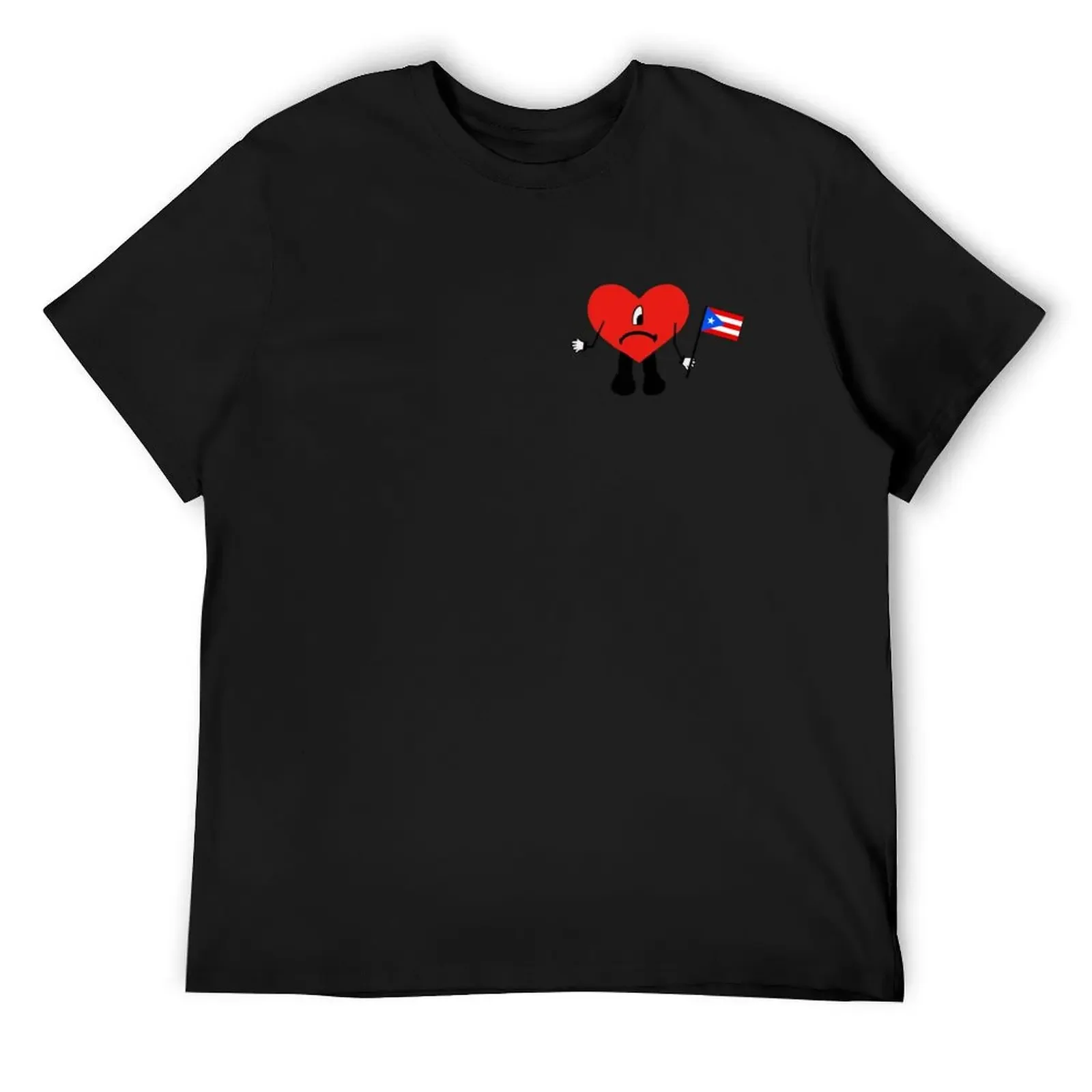 Bad Bunny Puerto Rico Flag T-Shirt valentines clothes anime t shirts ...
