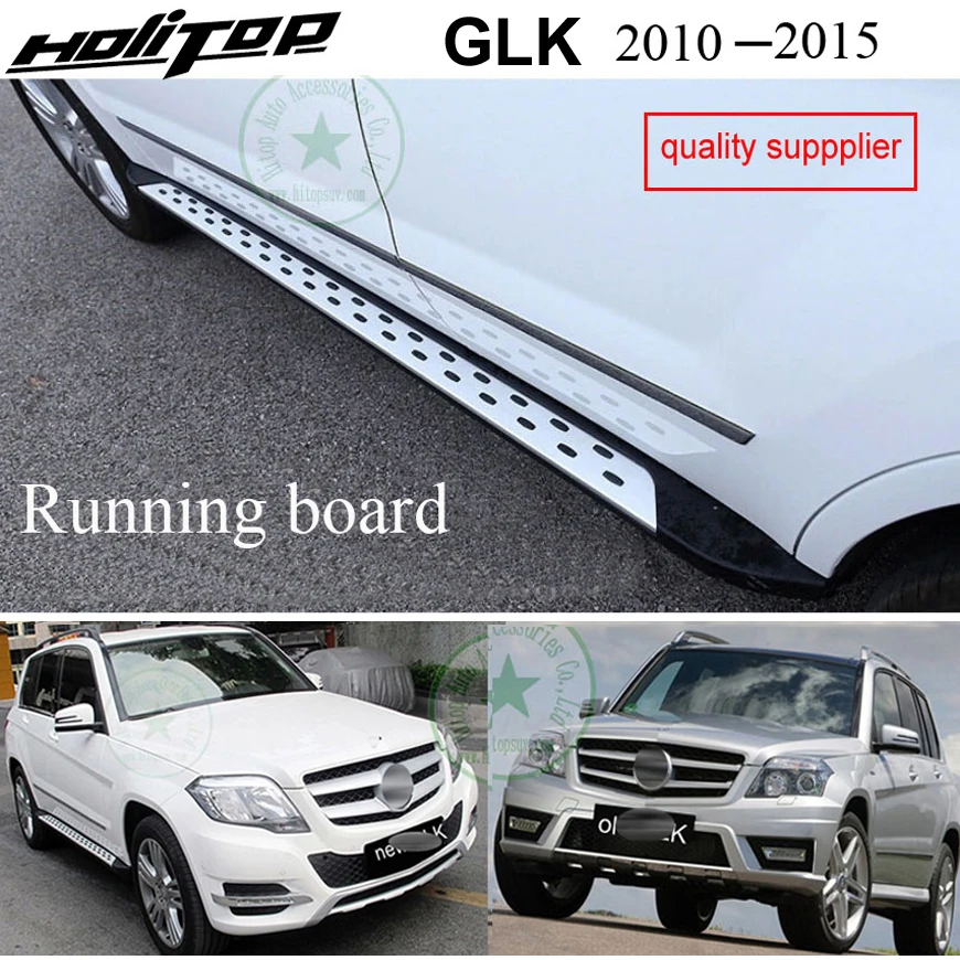 Placa running lateral da barra da etapa nerf para glk classe glk350 4 ...