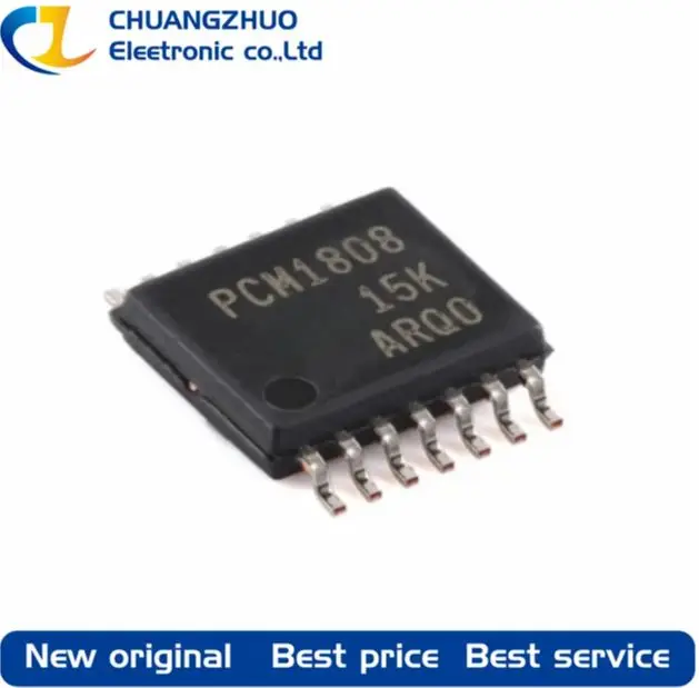 10Pcs-Lot-New-original-PCM1808PWR-PCM1808-24-serial-TSSOP-14-ADC-DAC ...