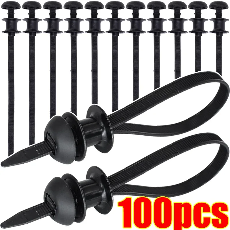 Nylon Universal Cable Tie Buckle Nylon Buckle Cable Tie Retainer Car ...