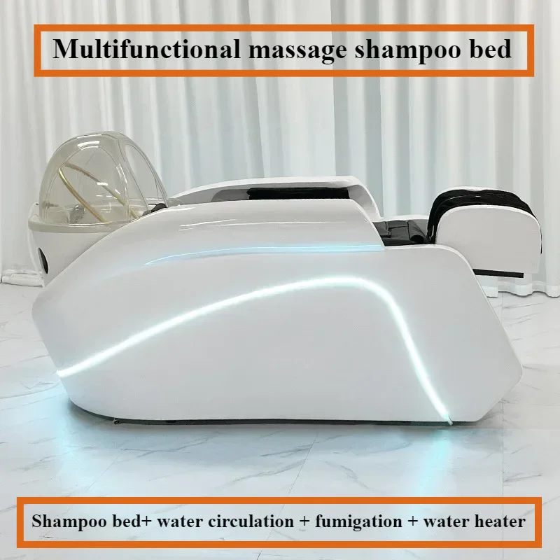 Headspa-Massage-Table-Water-Commercial-Shampoo-Chair-Spa-Hair-Stock ...