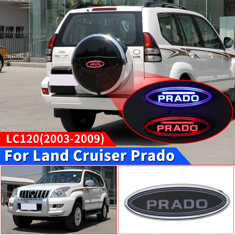 For-Toyota-Land-Cruiser-Prado-120-2003-2009-With-Light-Spare-tire ...