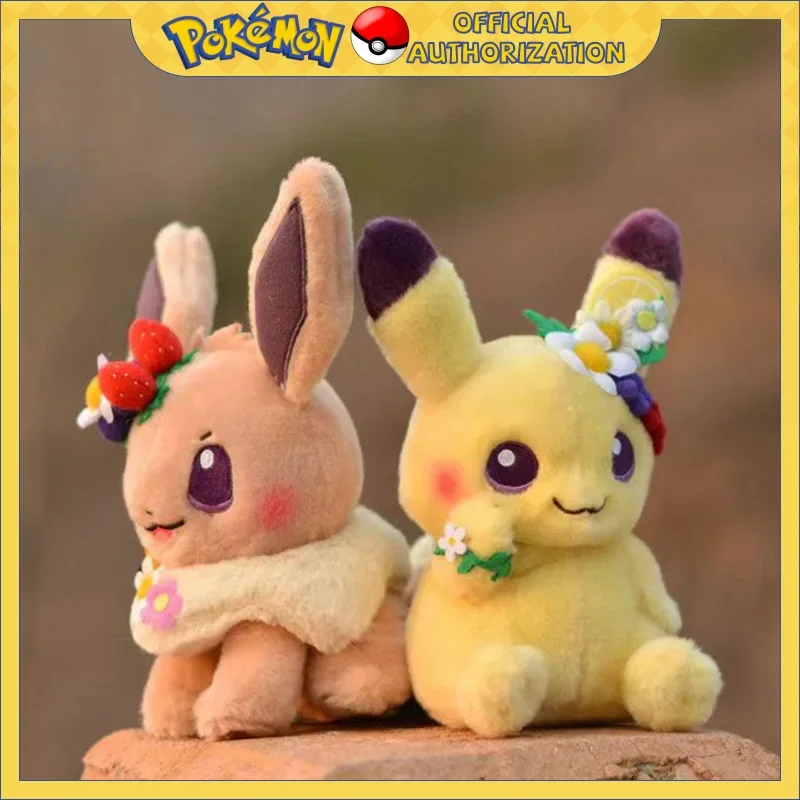 20CM-Pokemon-Pikachu-Plush-Toy-Cute-Cartoon-Eevee-Stuffed-Doll ...