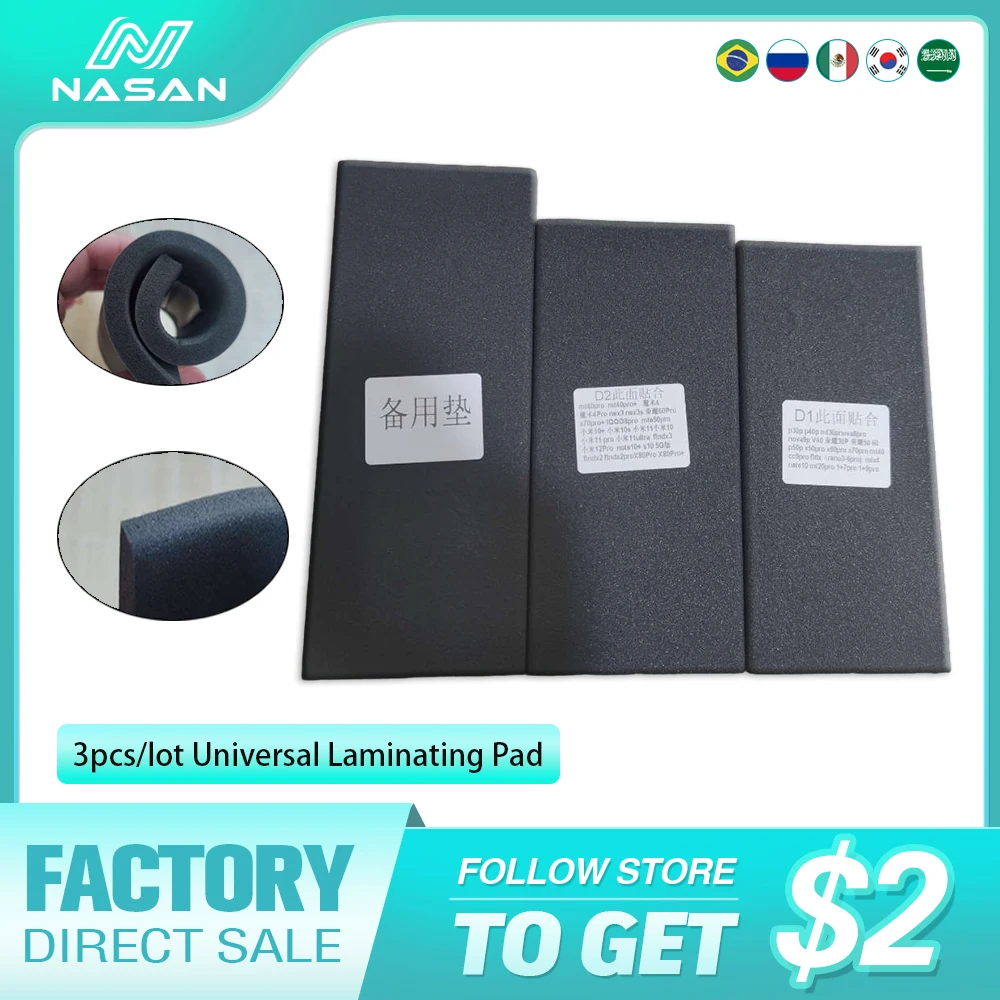 NASAN-3pcs-lot-Universal-Laminating-Pad-Mat-Super-Soft-OCA-Vacuum ...