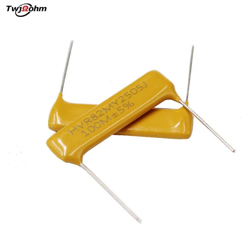 5PCS HVR82MY2505 Thick Film Glass Glazed High Voltage Resistor ...
