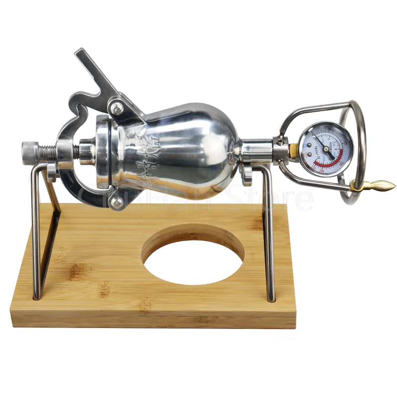 Hand-Popcorn-Machine-Open-Firing-Popcorn-Puffing-Machine-Stainless ...