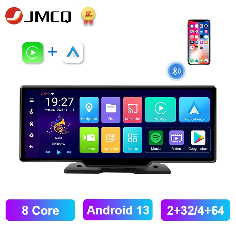 10-26-inch-Android-Bluetooth-Car-Multimedia-Video-Player-Wireless ...