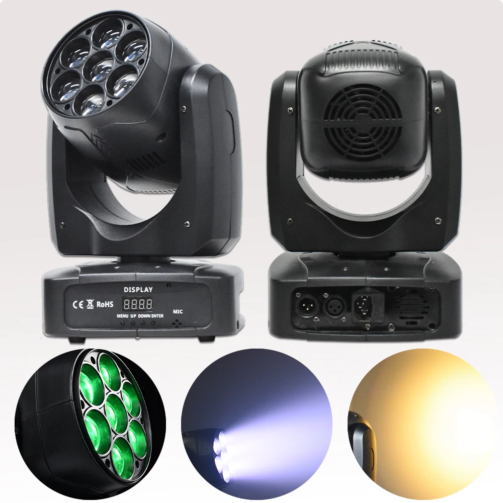 YUER-7x20W-RGBW-4In1-RGBW-Beam-Moving-Head-Led-Zoom-Wash-Light-For-DMX ...