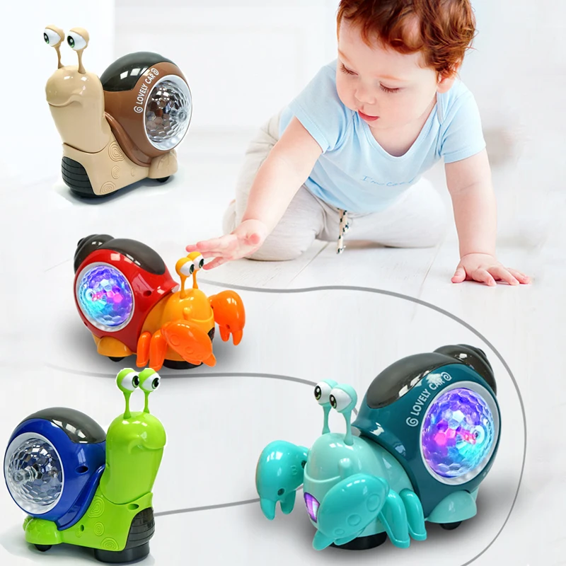 Baby-Crawling-Toy-Electric-Pet-with-Music-LED-Light-Up-Musical-Toy ...