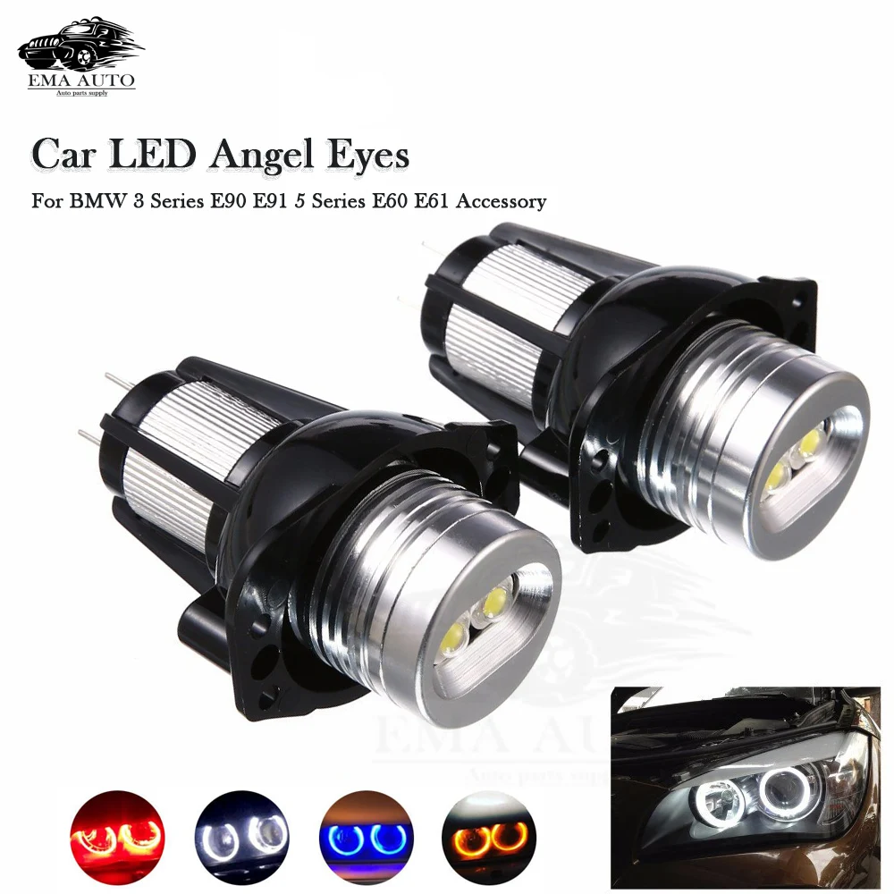 Car-LED-Angel-Eyes-Marker-Light-Bulbs-Car-Side-Light-Headlights ...
