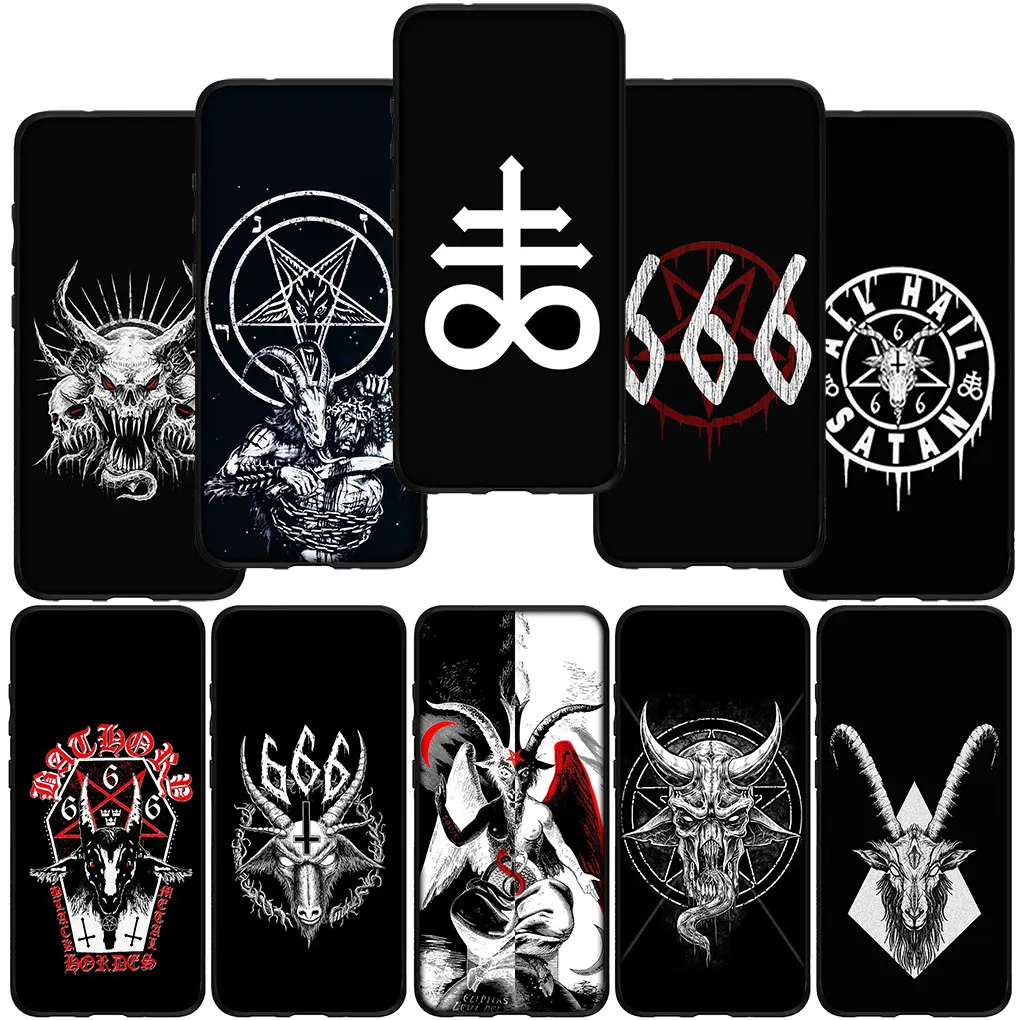 Satanic-Skull-Demon-666-Cover-Phone-Casing-for-Samsung-Galaxy-S21-S20 ...