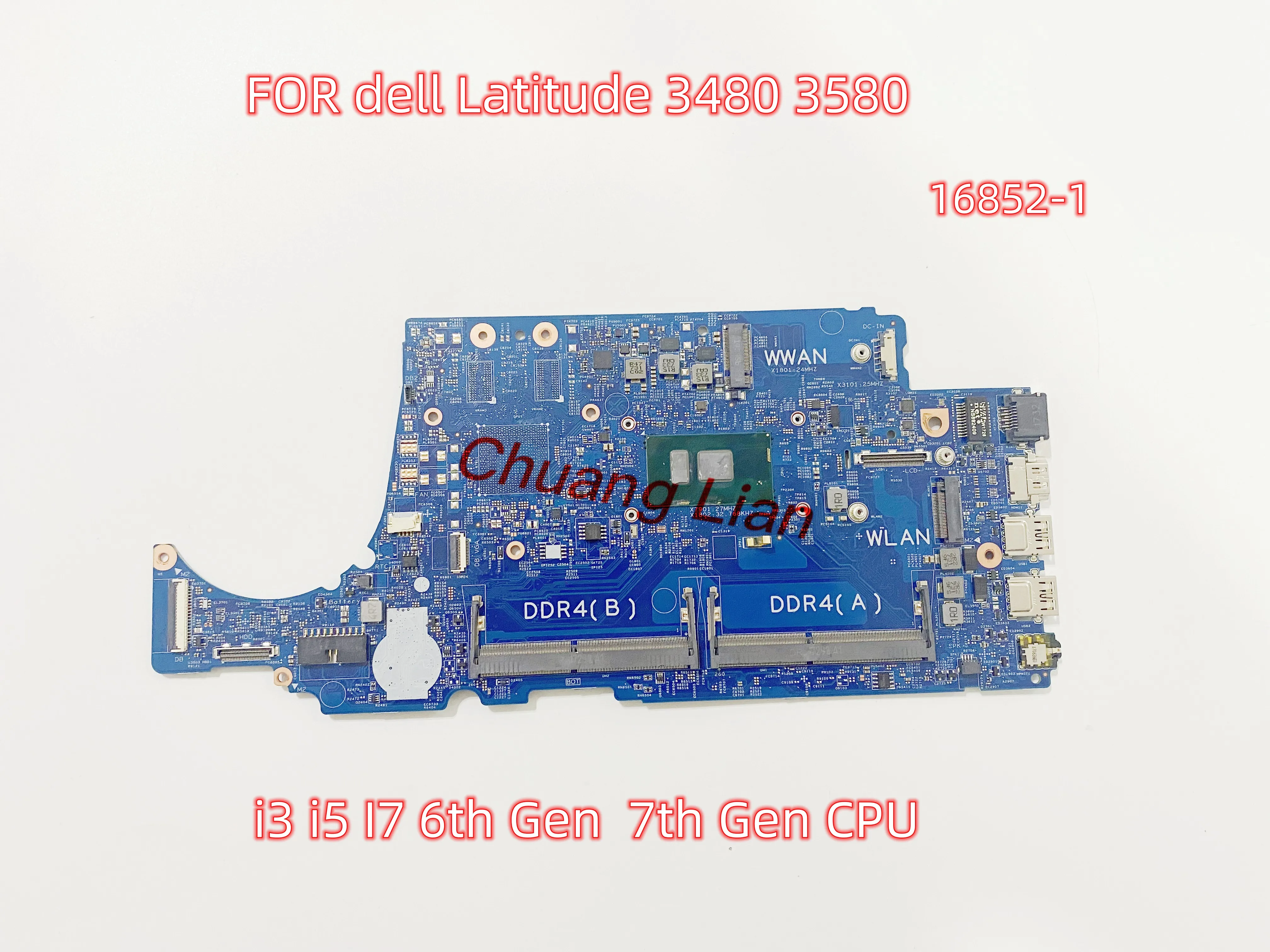 16852-1-FOR-dell-Latitude-3480-3580-Laptop-Motherboard-with-i3-i5-I7 ...