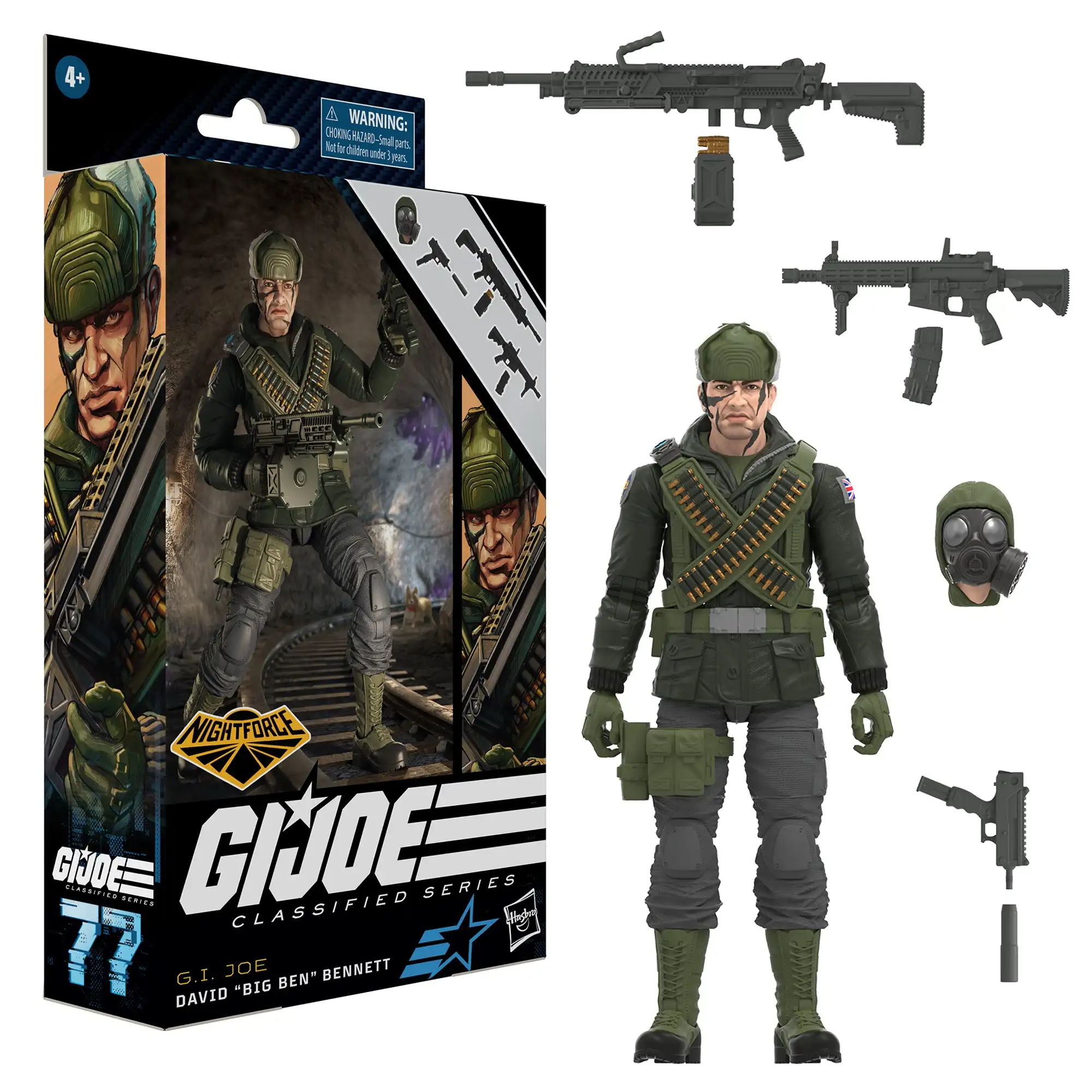Hasbro Original G.i. Joe-figura de acción de la serie clasificada, modelo coleccionable de 6 ...