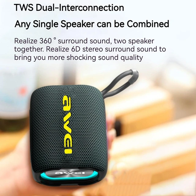 Awei Y382 Wireless Bluetooth Speaker - Gadget And More