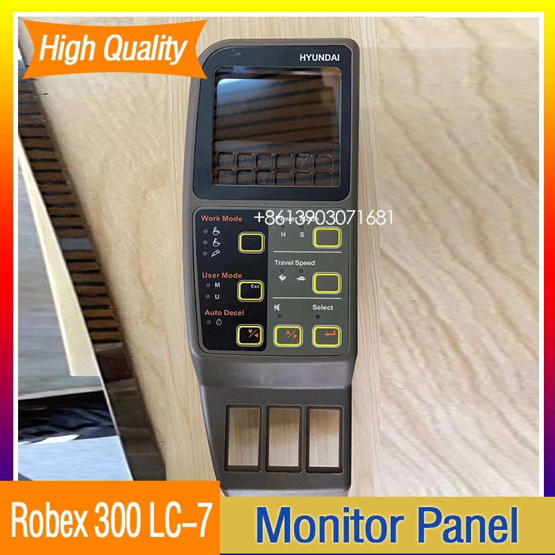 Rebex300LC-7-Excavator-Monitor-Display-Panel-For-Hyundai-Excavator ...