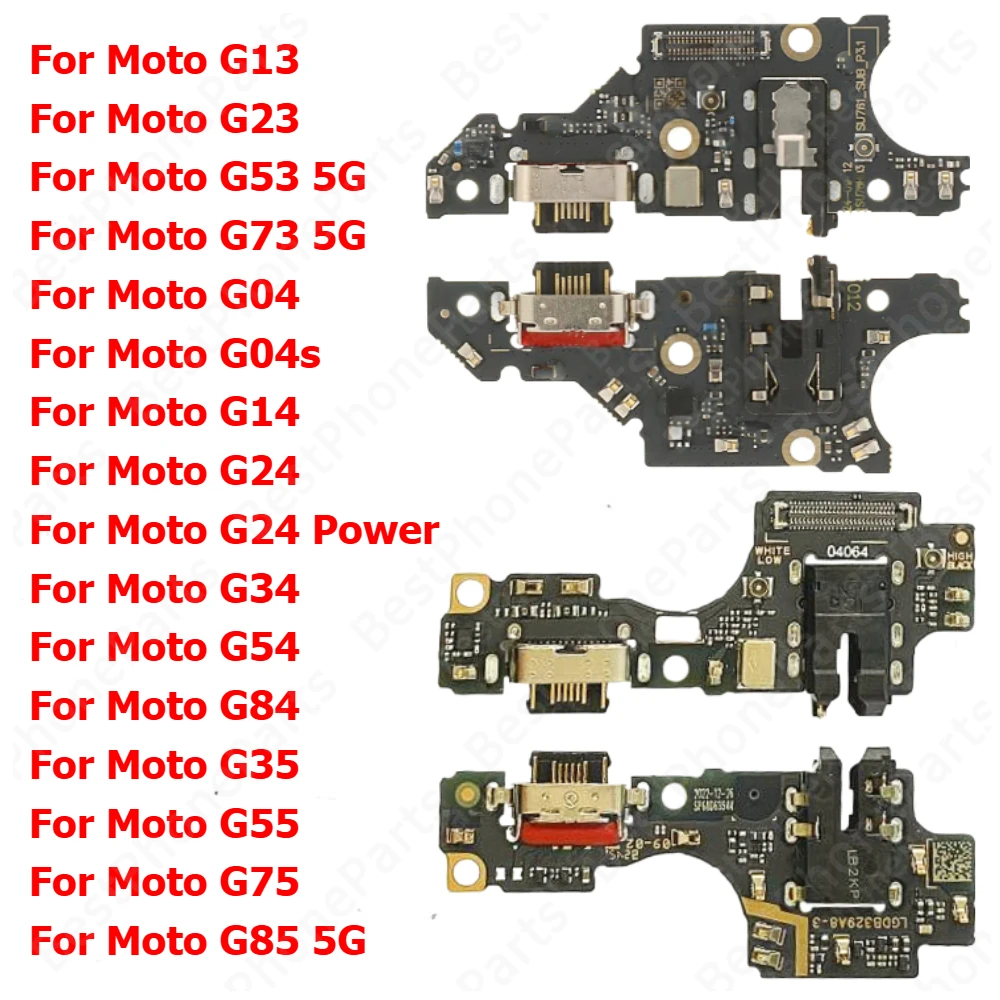 Charging Port For Motorola Moto G85 G75 G55 G35 G84 G54 G34 G24 Power ...