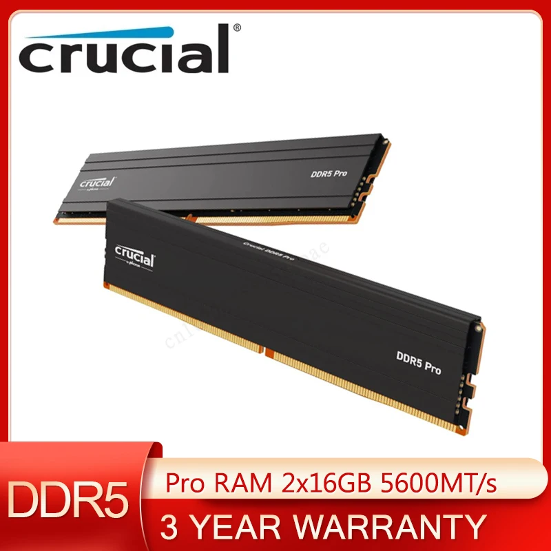 Original-Crucial-DDR5-Pro-RAM-32GB-Kit-2x16GB-5600MT-s-or-5200MT-s-or ...