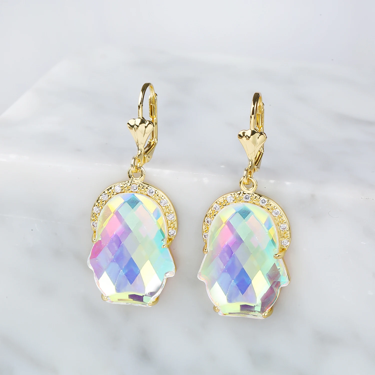 Neoglory-pendientes-de-cristal-y-diamantes-de-imitaci-n-austriacos-para ...