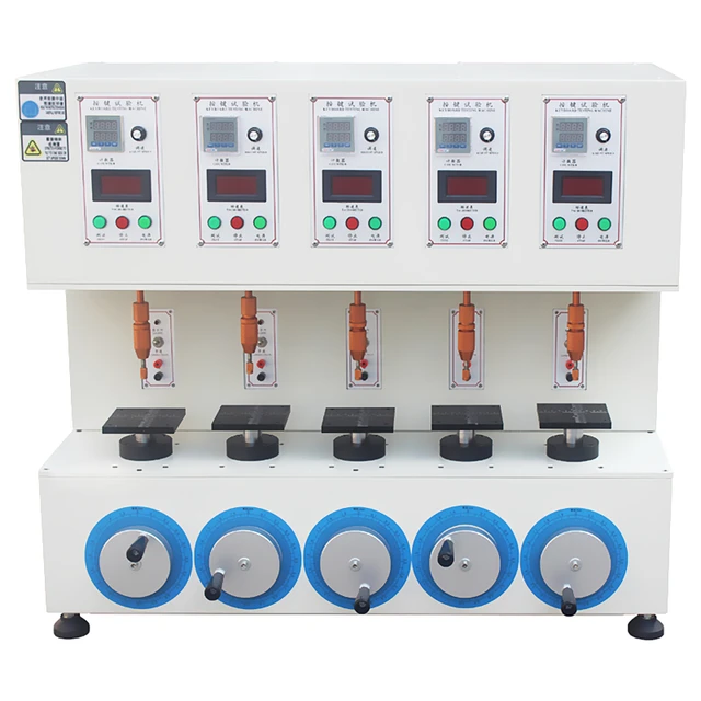 Button keyboard life testing machine - serwer2311392.home.pl