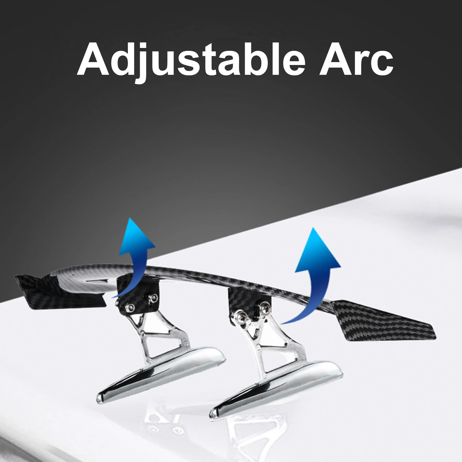 30cm-Universal-Car-Modified-Rear-Wing-Carbon-Fiber-Painted-Car-Rear ...