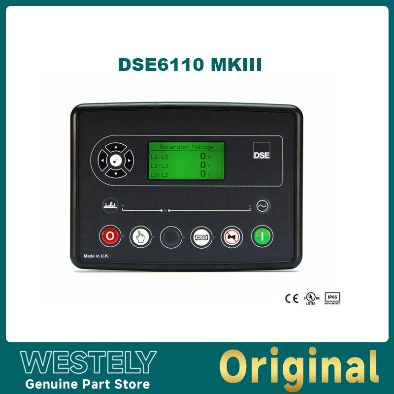 Original-Deep-Sea-DSE6110-MKIII-AMF-Controller-LCD-Display-Control ...