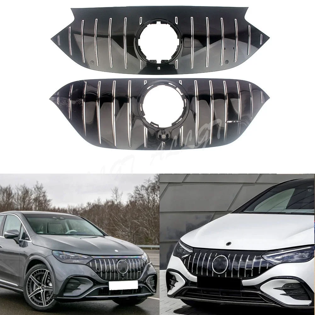 Car-Front-Racing-Facelift-Grill-Upper-Bumper-Grilles-Fit-For-Mercedes ...