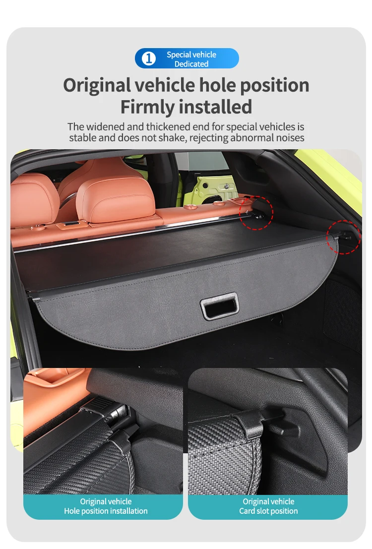 Car Trunk Curtain for Mercedes Benz GLC W253 2015~2021 2020 Rear Boot ...
