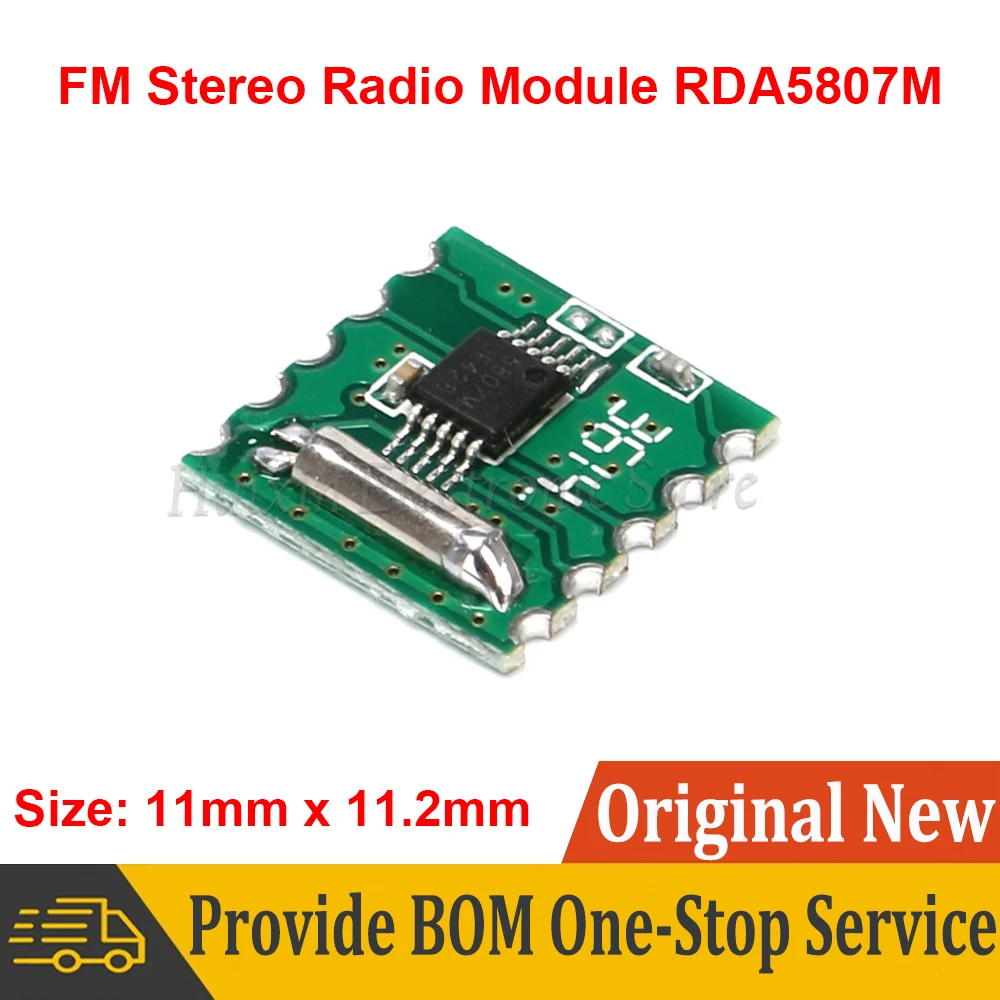 RDA5807M-RDA5807-FM-Stereo-Radio-Module-Wireless-Module-Profor-RRD-102 ...