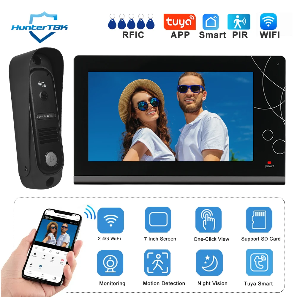 1080P-IP-Video-Intercom-TUYA-Smart-WIFI-Doorbell-3MP-Video-Camera-Night ...