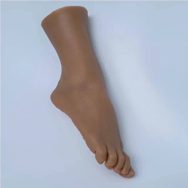 Female Mannequin Feet Simulation Soft Silicone Foot Model Nail Art ...