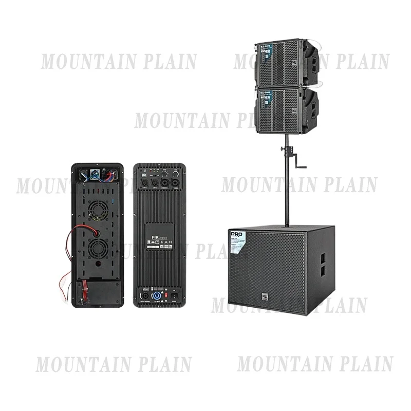 EX-ONE-Single-10-Coaxial-Remote-Speaker-Set-Active-Professional-Linear ...