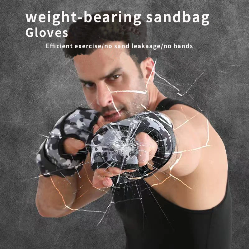 New Self Defense Training Gloves weight-bearing boxing gloves Strength ...