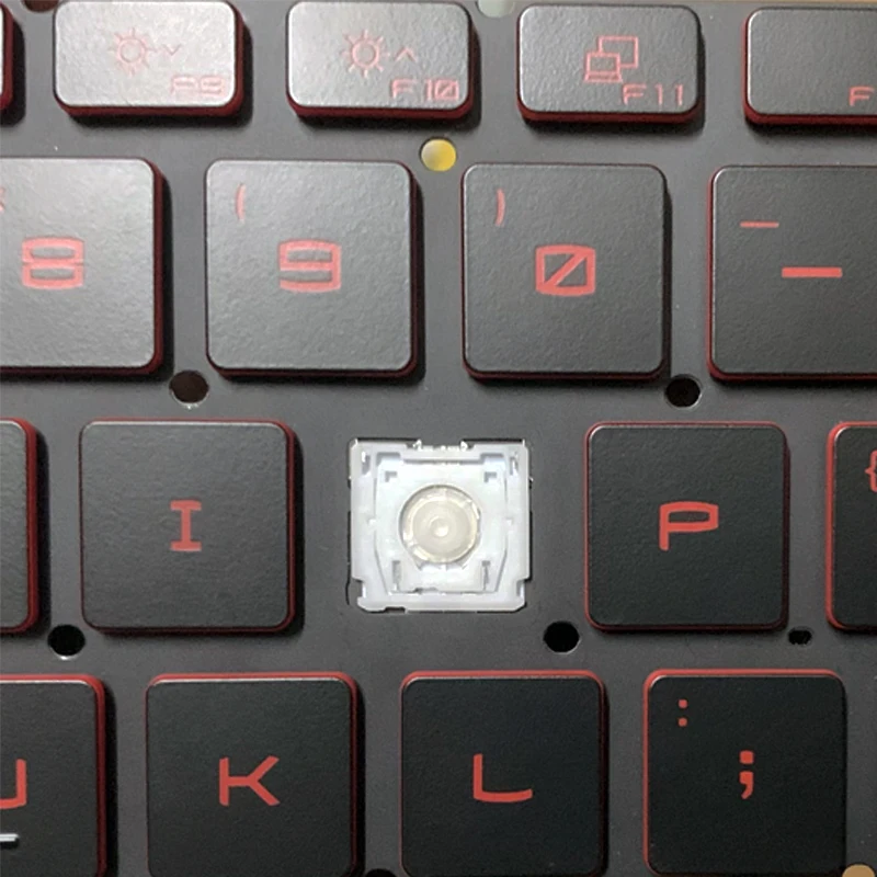 MSI GF66 GF76 GL76 GL66 GP76 MS-1582 MS-17L1 MS-17H3 RGB 캡 키캡 및 힌지 교체용 ...